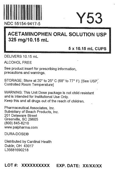 Acetaminophen Oral Solution (solution) Cardinal Health Acetaminophen Oral Solution (solution) Cardinal Health