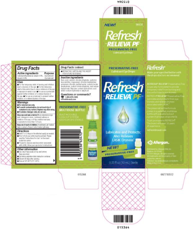Refresh Relieva Preservative Free (solution/ drops) Allergan, Inc. Refresh Relieva Preservative Free (solution/ drops) Allergan, Inc.
