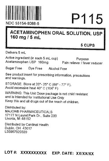 Acetaminophen Oral Solution (solution) Cardinal Health Acetaminophen Oral Solution (solution) Cardinal Health