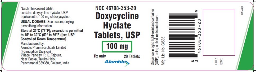 Doxycycline Hyclate Tablets - FDA prescribing information, side effects ... Doxycycline Hyclate Tablets - FDA prescribing information, side effects ...