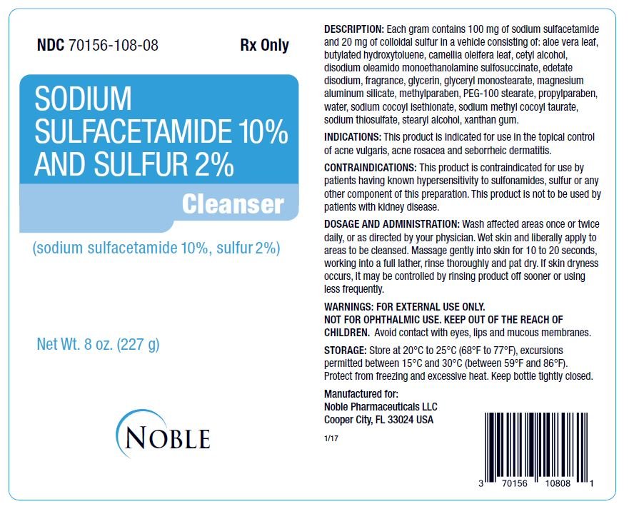 Sodium Sulfacetamide And Sulfur Cleanser Fda Prescribing Information Side Effects And Uses