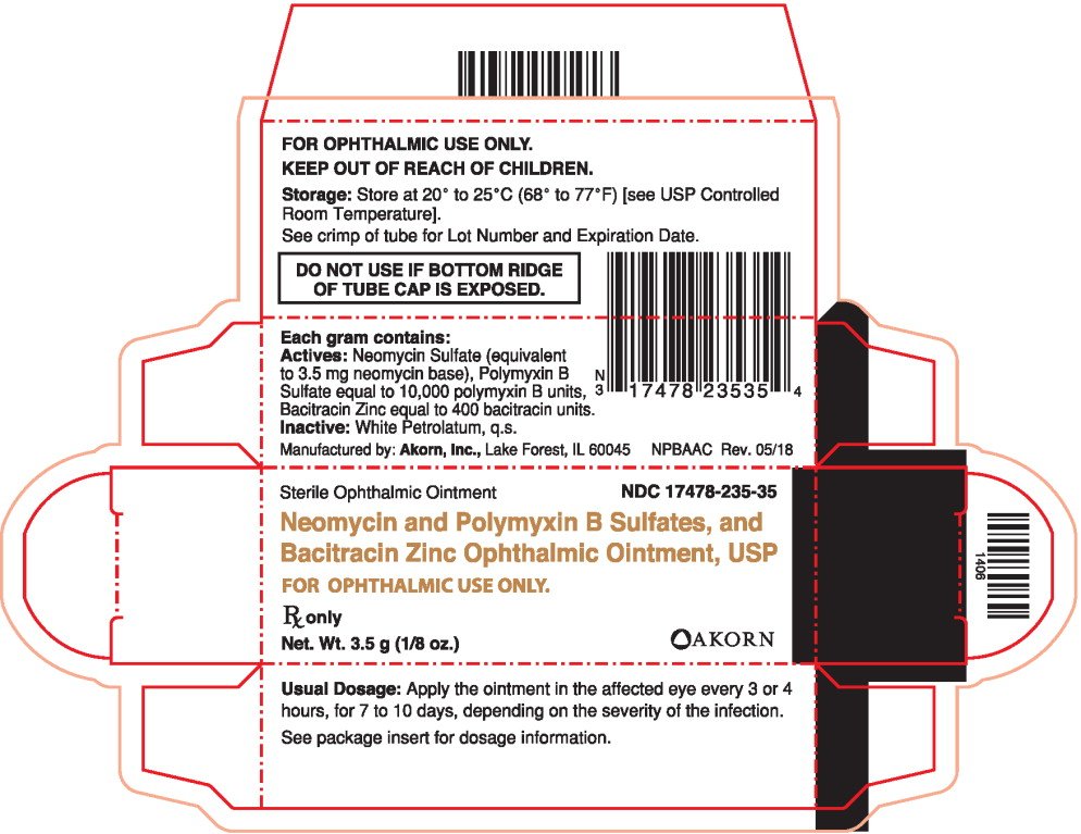 Neomycin Polymyxin B Bacitracin Ophthalmic Ointment Fda Prescribing