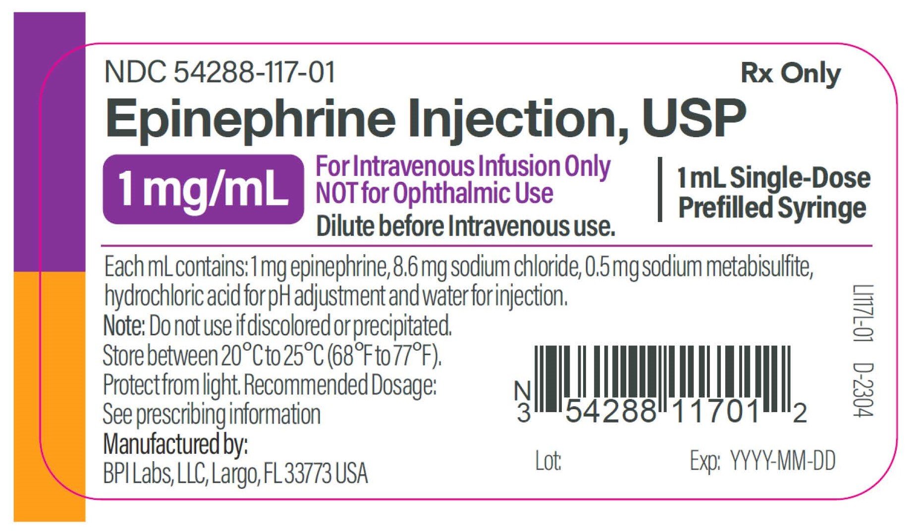 Epinephrine Injection: Package Insert - Drugs.com Epinephrine Injection: Package Insert - Drugs.com