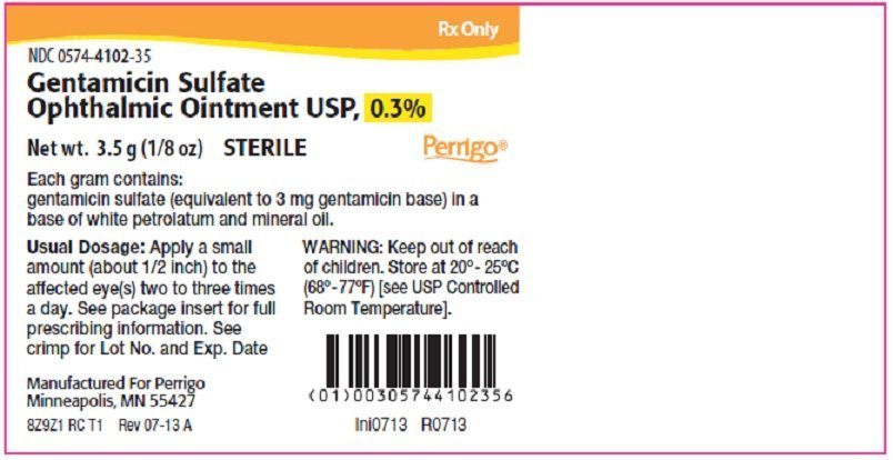 Gentamicin Ophthalmic Ointment - FDA prescribing information, side ... Gentamicin Ophthalmic Ointment - FDA prescribing information, side ...
