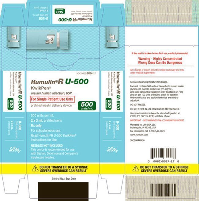 Humulin R U 500 Fda Prescribing Information Side Effects And Uses