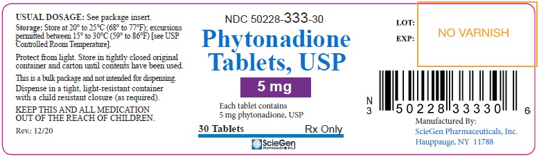 Phytonadione Tablets: Package Insert - Drugs.com