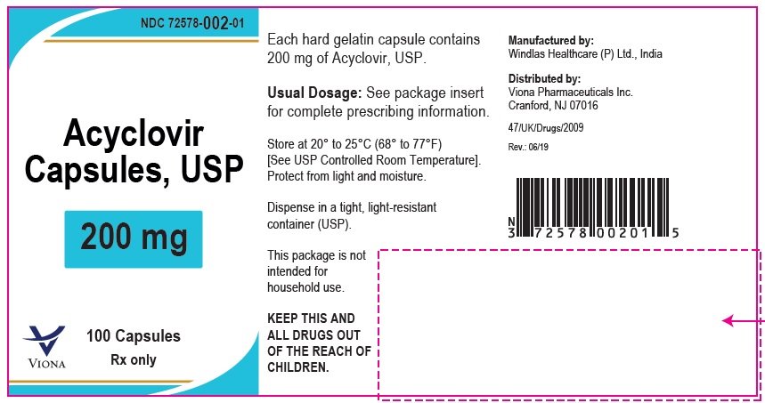 Acyclovir Capsules FDA Prescribing Information Side Effects And Uses